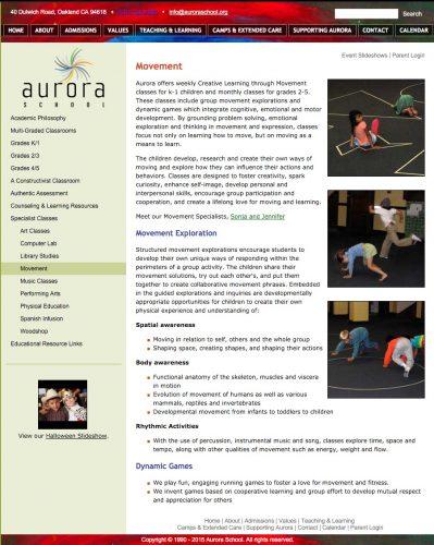 Creative Learning Through Movement - Learning in Action™